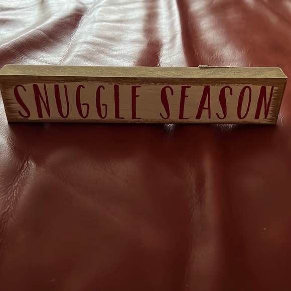 collins fresh + original | Other | Snuggle Season Sign | Poshmark